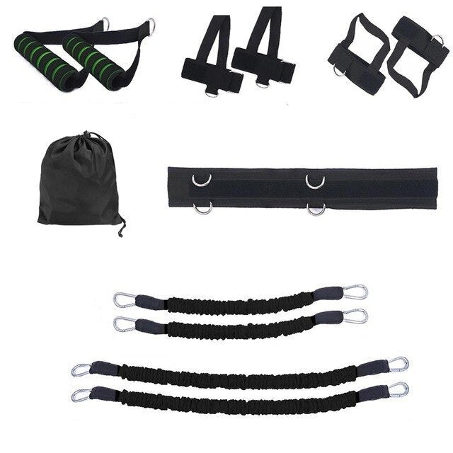 Boxing Exercise Belt & Resistance Band Set | Exercise Bands — Flamin ...