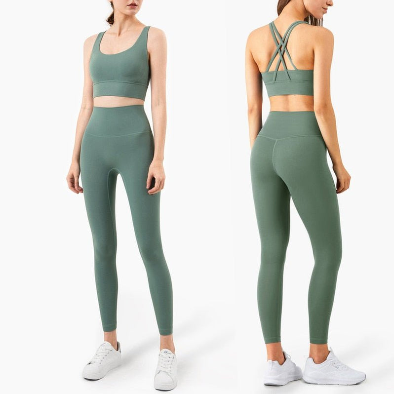 Essentials 2-Piece Gym Set | Women's Gym Sets — Flamin' Fitness
